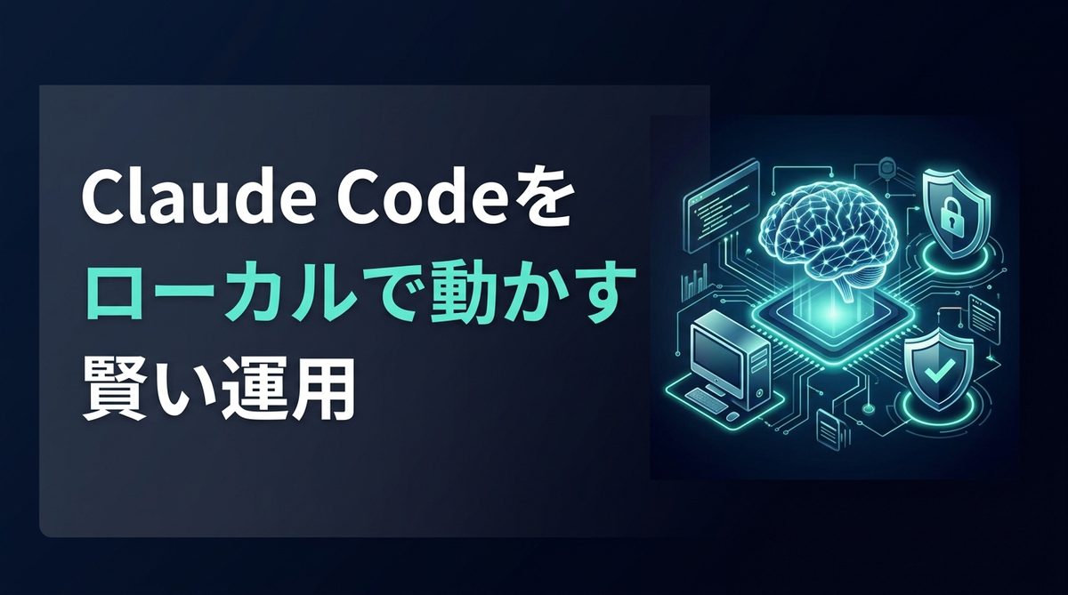 【エンジニア必見】Claude Code local llm活用のリスクと成功法則｜APIを補完する「適材適所」な開発ワークフローとは ...